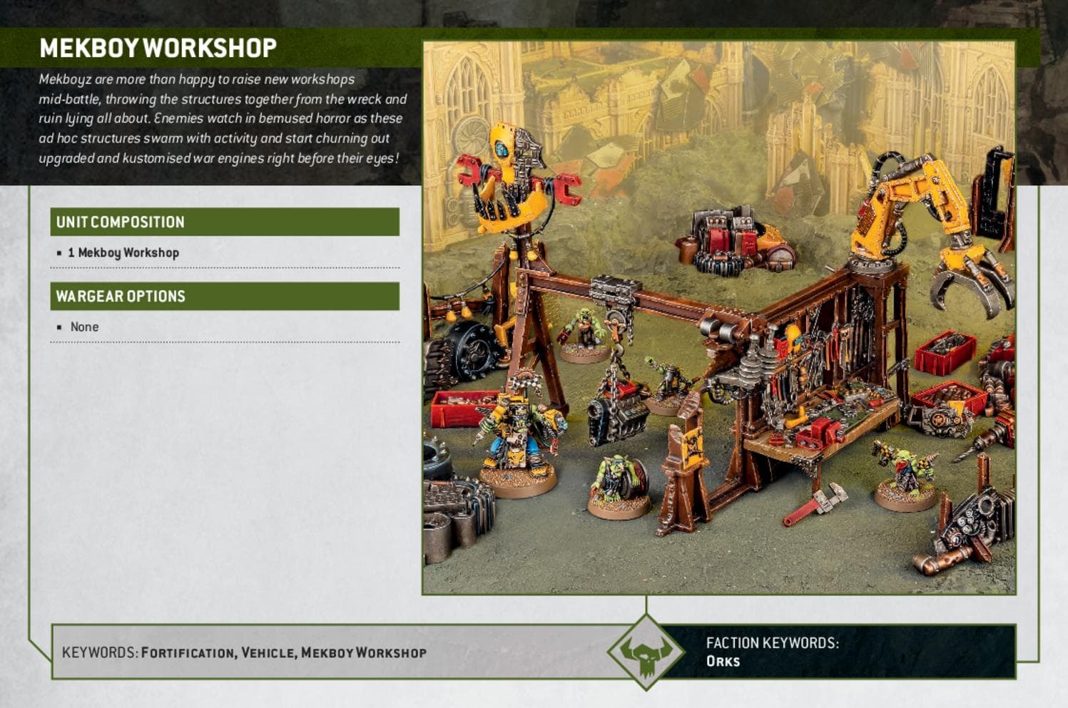 Mekboy Workshop - Orks | 40k.app